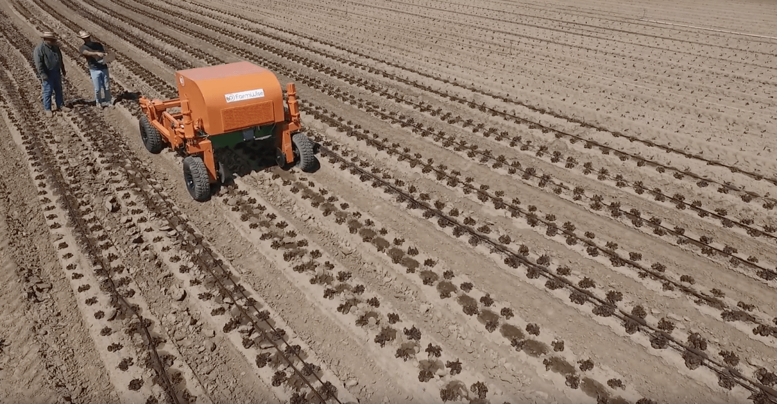 FarmWise Raises $5.7m Seed Round for Vegetable Weeding Robot - AgFunderNews