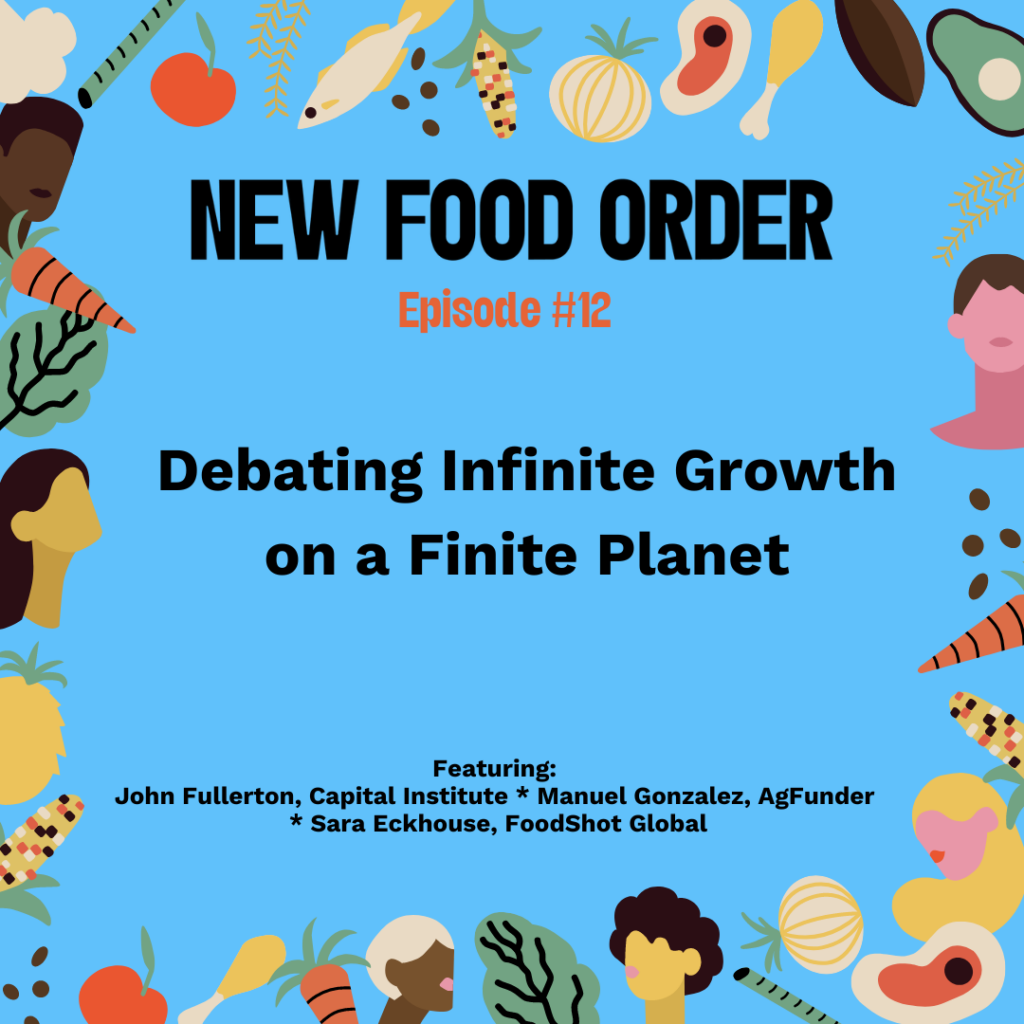 Debating infinite growth on a finite planet. John Fullerton and Manuel ...
