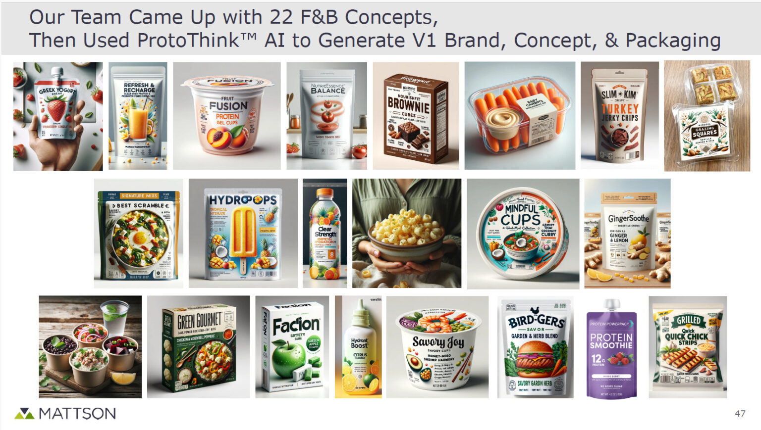 Mattson probes Ozempic effect on food innovation